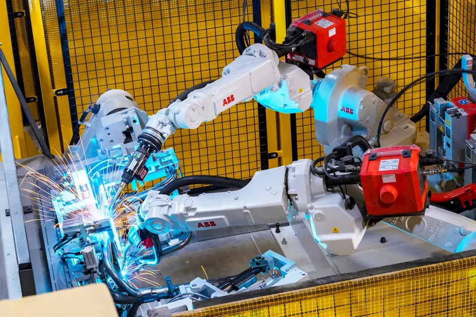 Робот робота оси руки ABB IRB 1520ID 6 промышленного робота ...